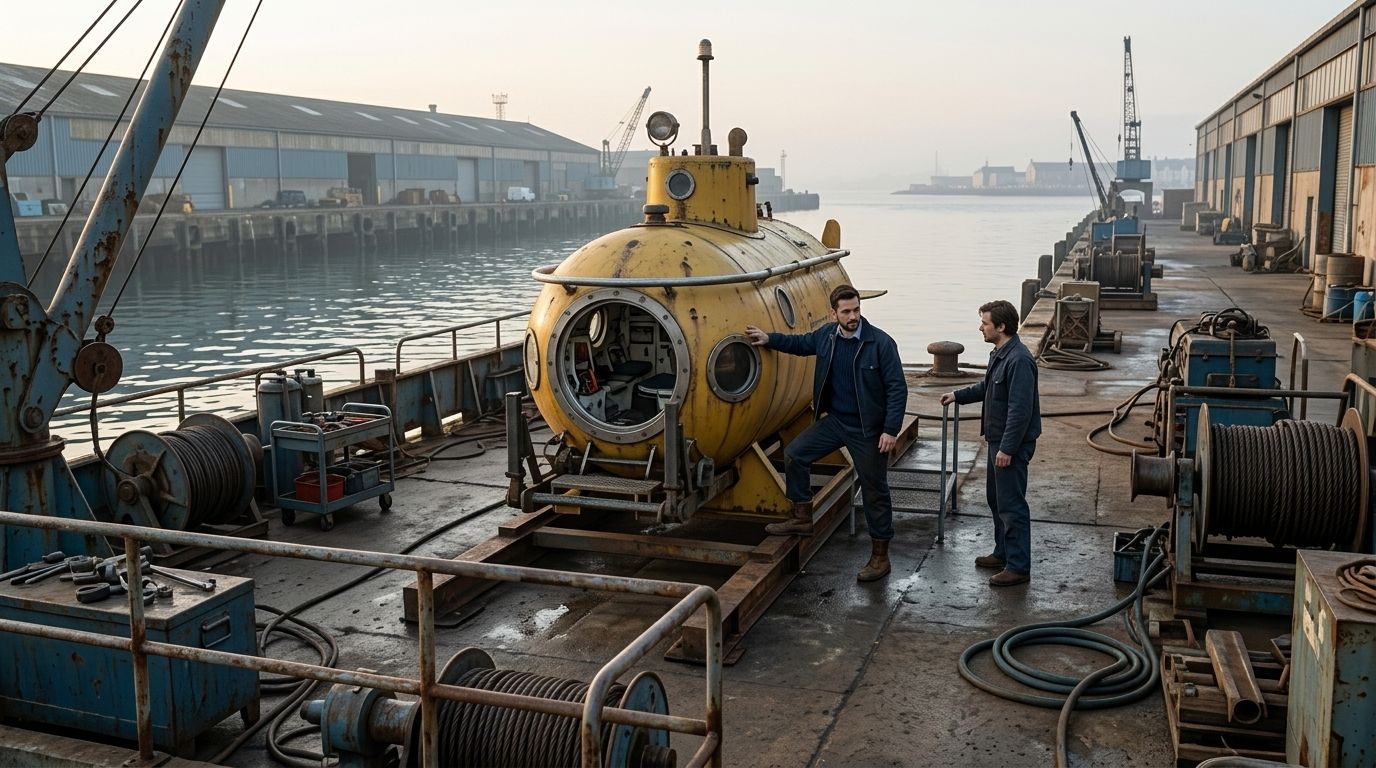 84 hours trapped under the Celtic Sea