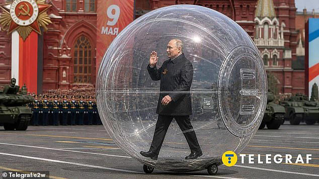 Putin is mocked with hilarious social media memes for his paranoia over ...