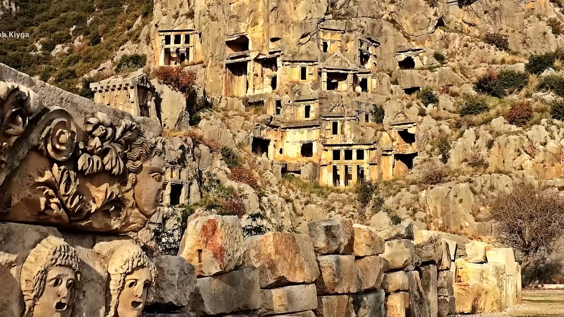 They built on the edge of death and called it home