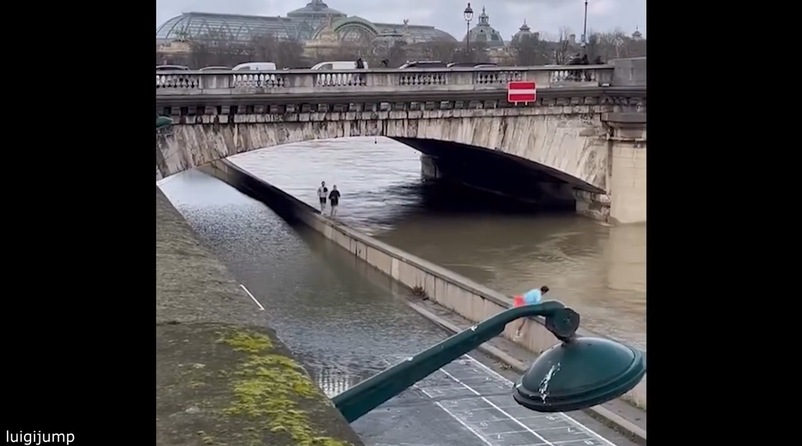 Nothing will stop them, not even the flood