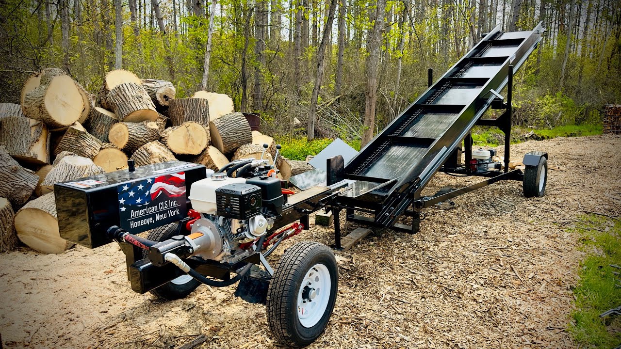 Commercial log splitter you’ve never seen before
