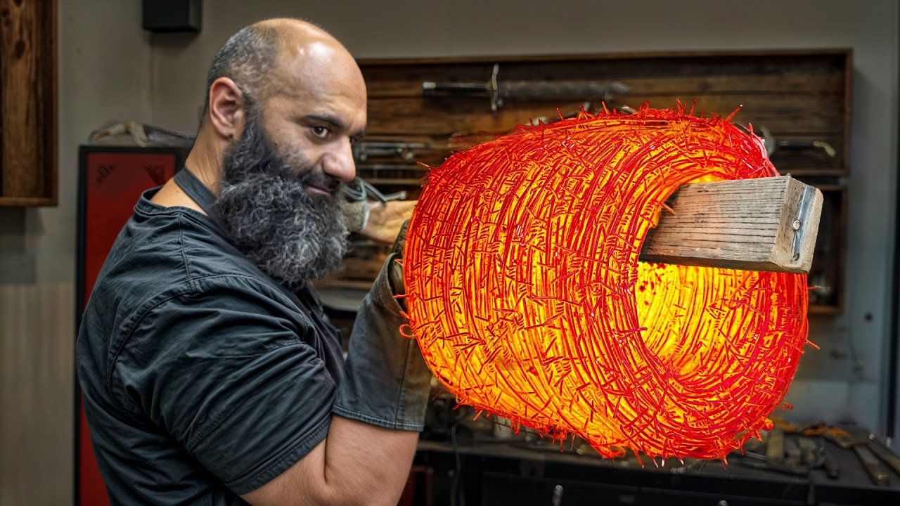 This is how barbed wire was turned into a fully functional machete