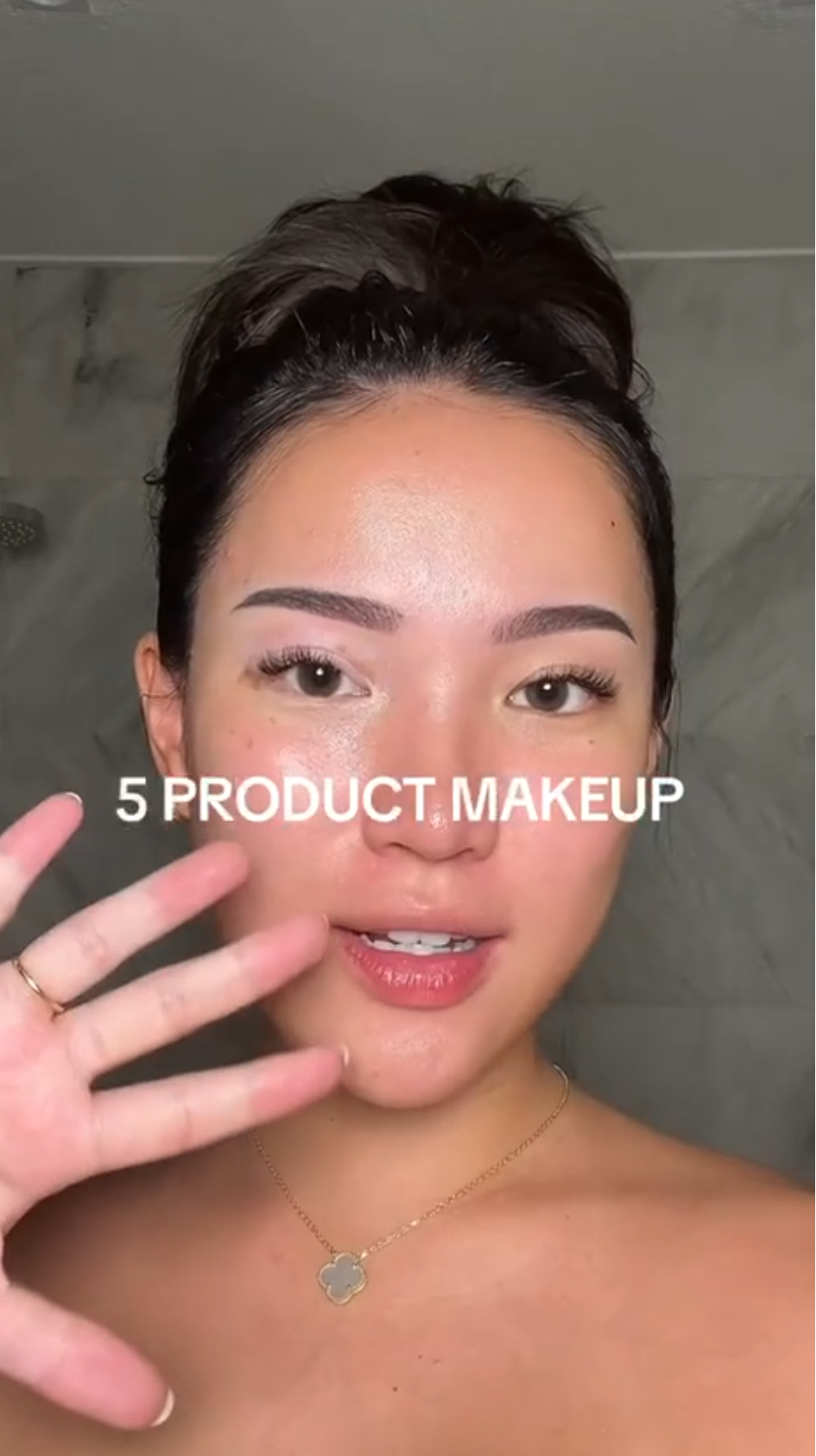 My 5 product makeup routine for a fresh everyday look