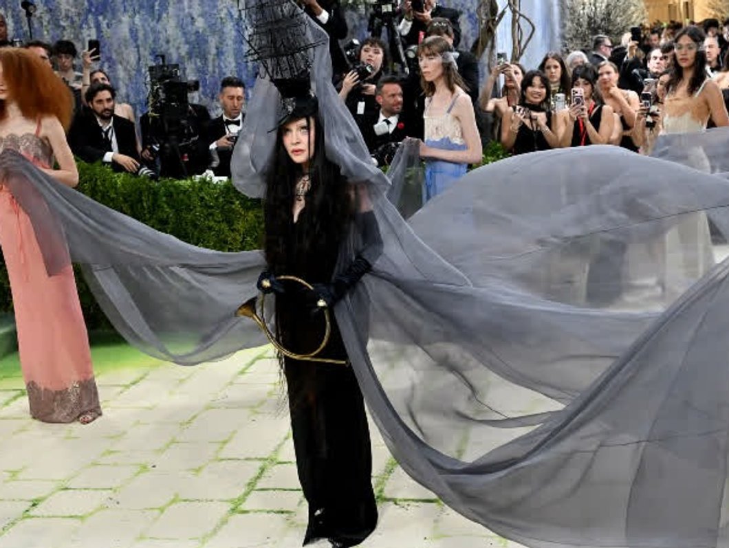 Madonna causes a stir at the 2026 Met Gala with a surreal look