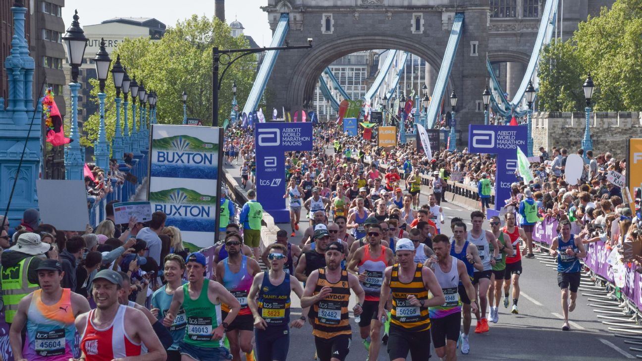 London Marathon record broken yet again with 1.3m ballot entries for 2027