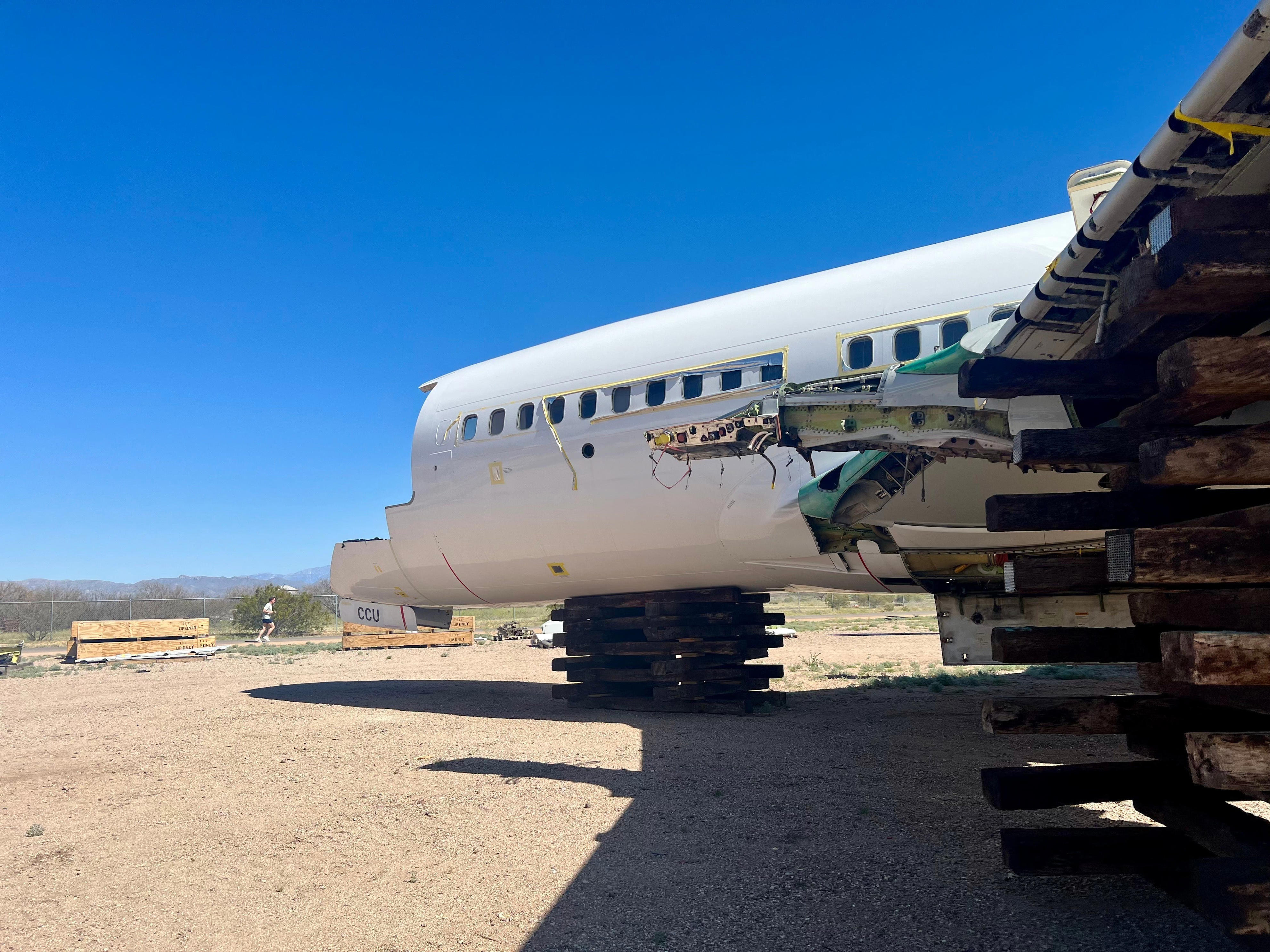 Inside one of the world's biggest aircraft graveyards where planes go ...