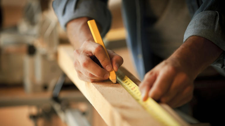 Here's what those black diamonds on tape measures are for