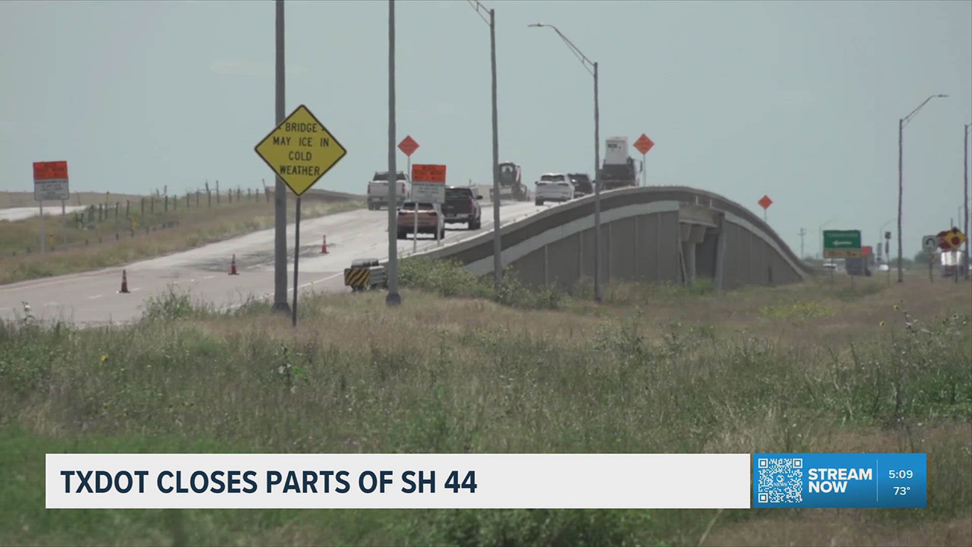 TxDOT closes part of SH 44