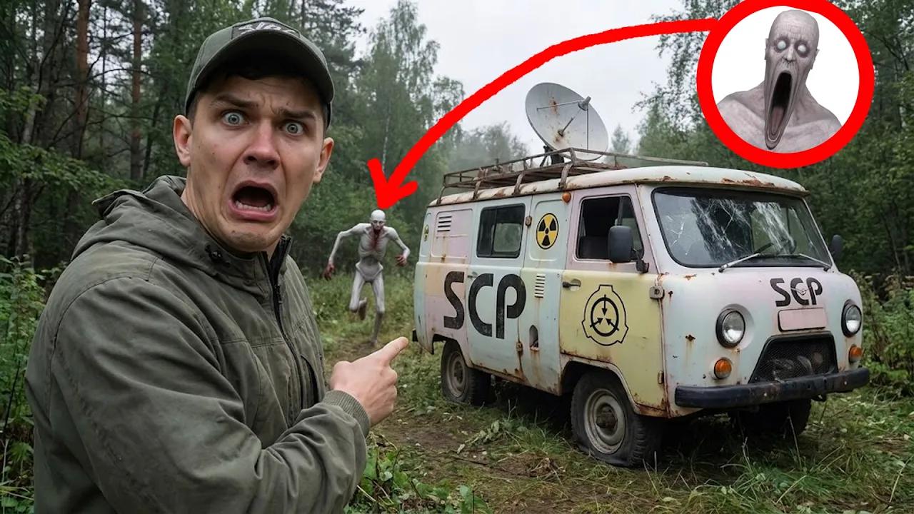Znaleźliśmy opuszczony wojskowy furgon związany z SCP-096 w lesie. Co ...