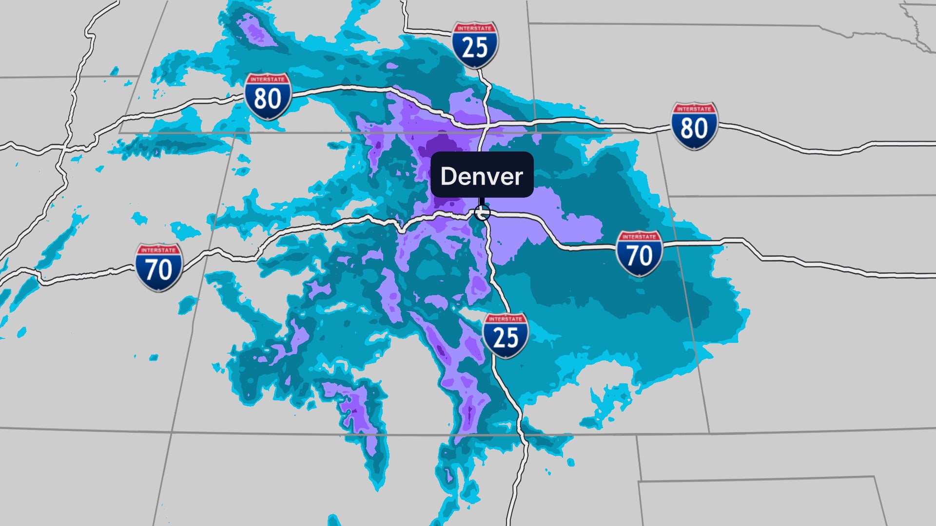 Spring snowstorm to bring heavy, wet snow to Rockies