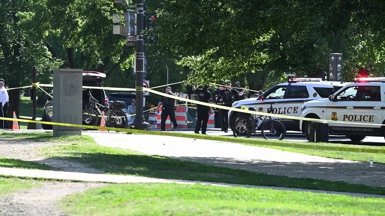 White House on lockdown after shooting as Trump speaks and press evacuated