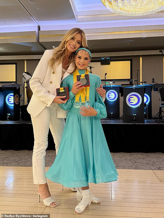 Axed Strictly star Nadiya Bychkova is 'so proud' as daughter Mila, 10 ...