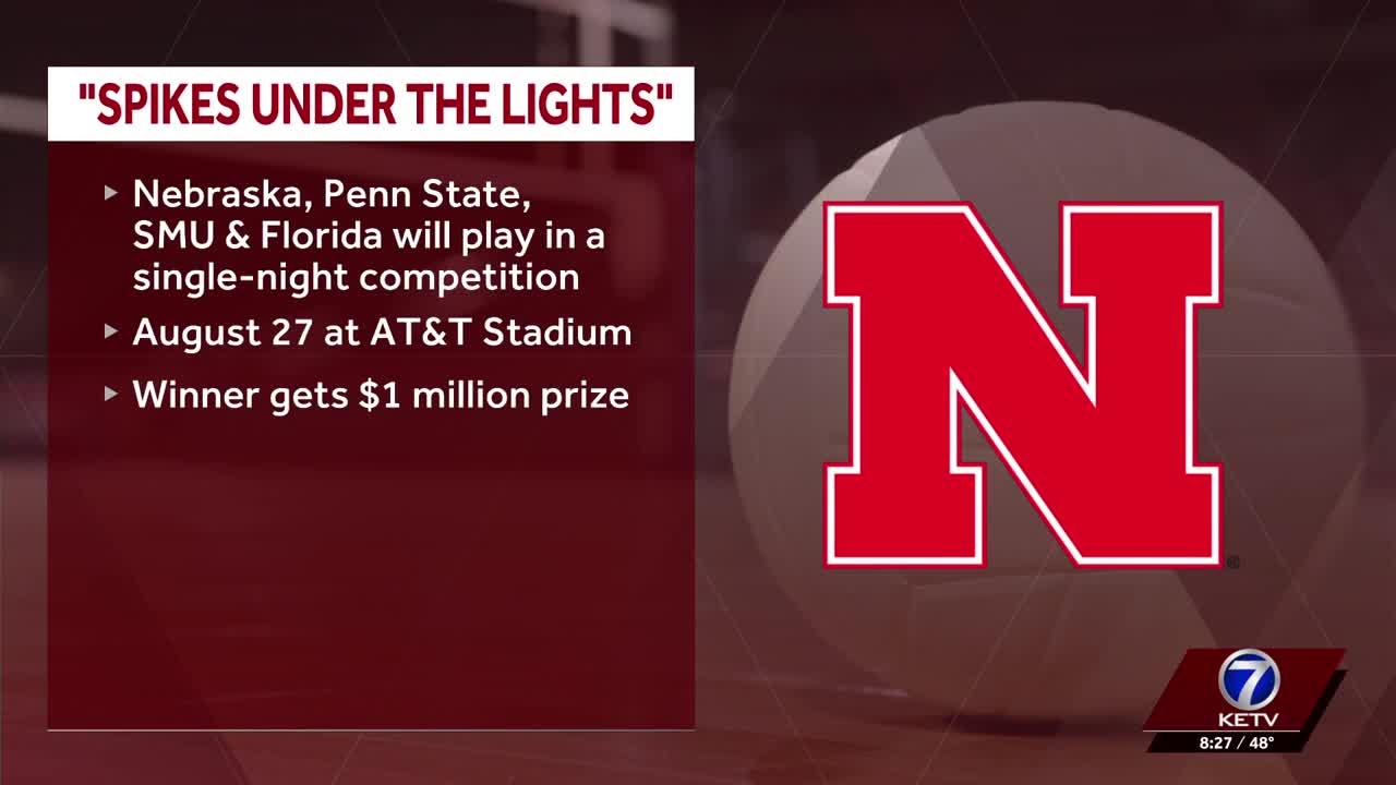 Nebraska volleyball to play at AT&T Stadium in Texas this fall
