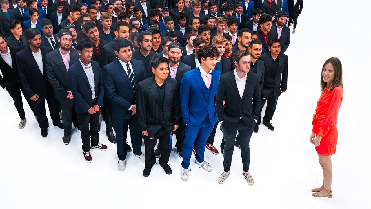 I gave 100 guys a shot at my sister - only one got the kiss