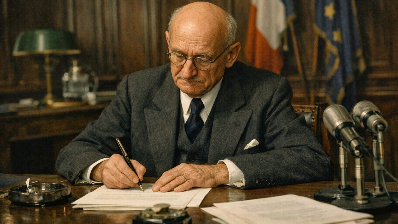 Europe tried to stop another war by giving up control in 1951
