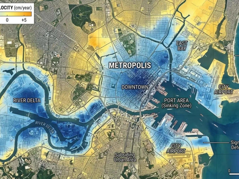 NASA radar captures parts of Mexico City dropping faster than ...