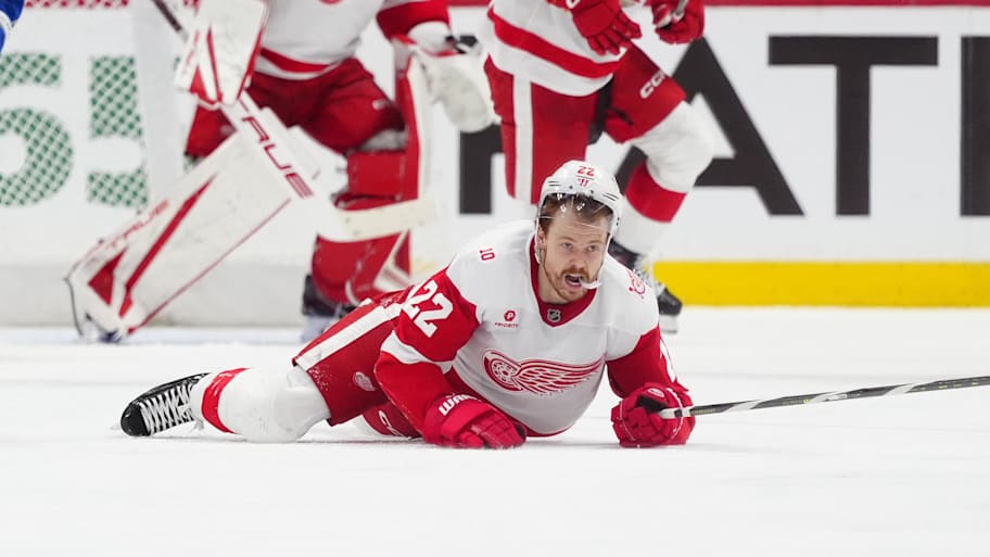 Red Wings newcomer struggled down the stretch