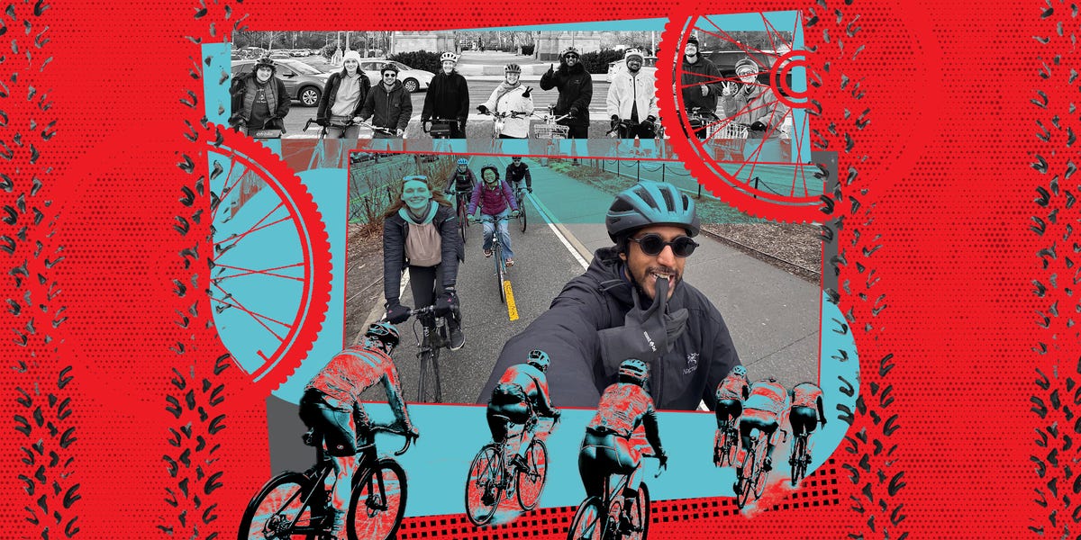 The secret to enjoying a group bike ride? I call it ‘Jalopy pace.’