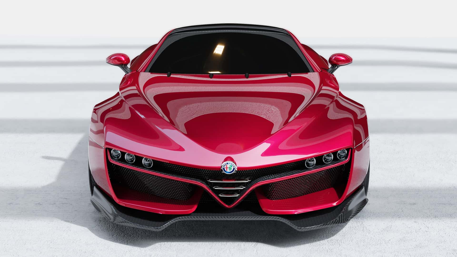 This Alfa Romeo rendering would make a gorgeous coupe