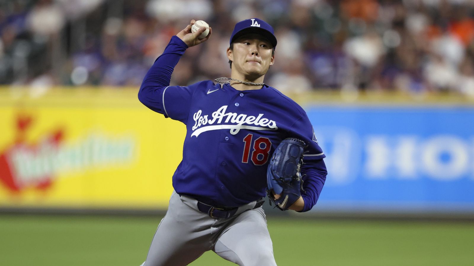 Straight talk: Yamamoto strikes right amount of force to quiet Houston bats