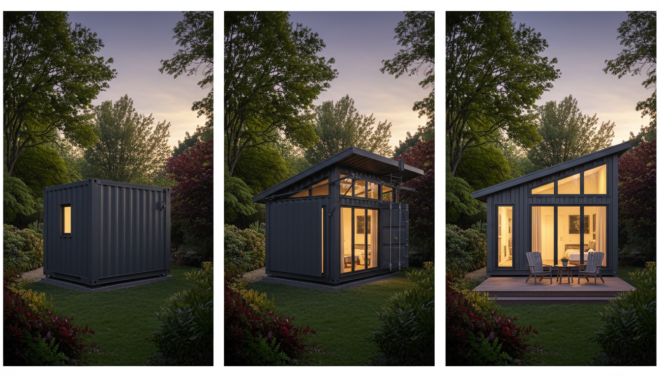 You can actually buy a house on Amazon and it arrives in a box