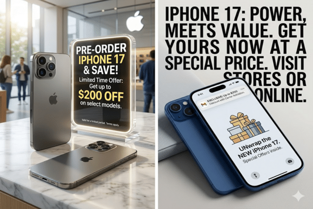 iPhone 17 is available for less than 45,000 rupees! Buying from here ...