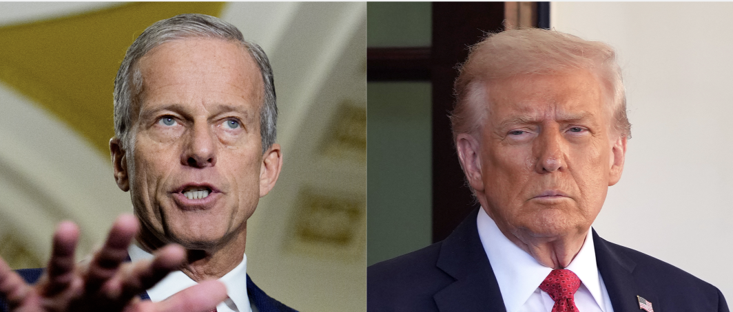 ‘I’m disappointed’: Trump slams Thune, ‘foolish’ Republicans for ...