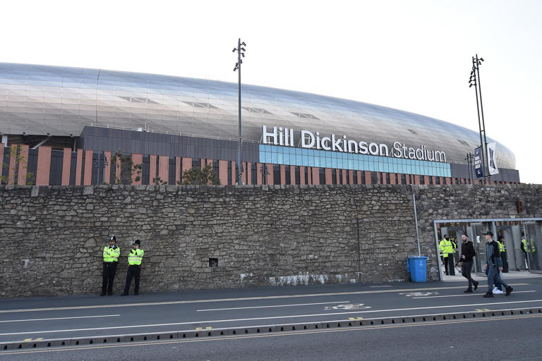Police make arrest as Manchester City players face racist abuse at Everton