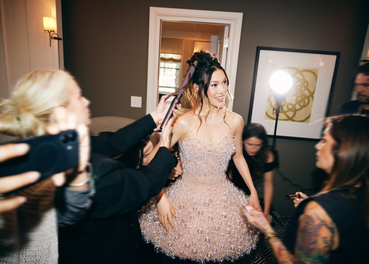 Eileen Gu’s Met Gala bubble dress came to life in a surprising way