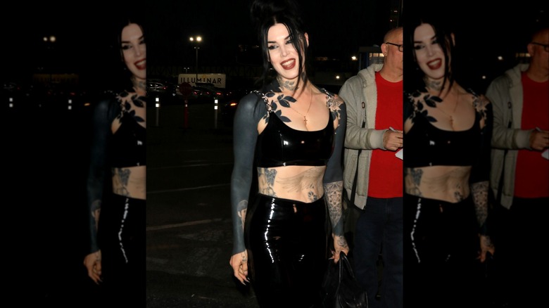 What Kat Von D would look like without her tattoos