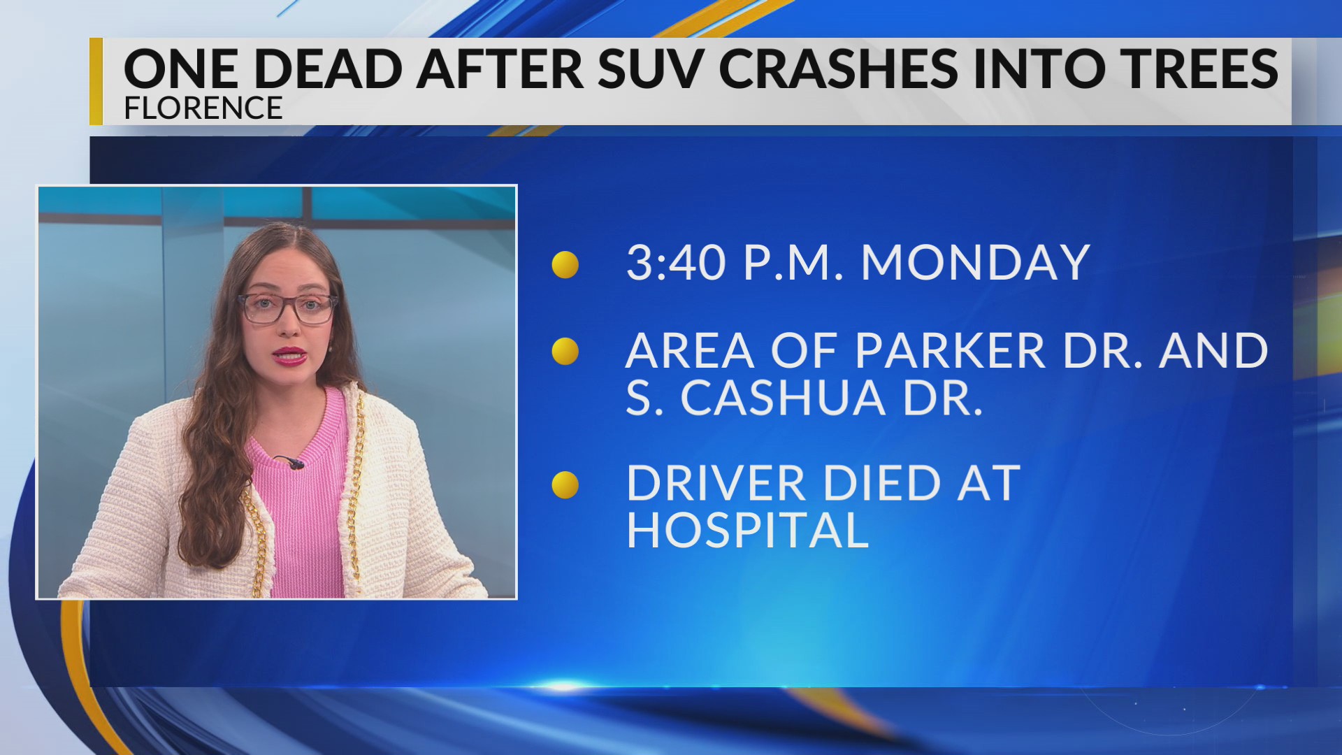 Police investigate Florence crash that left 1 dead