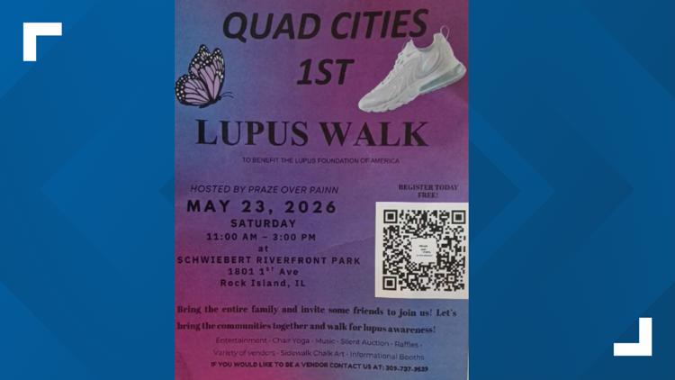 Quad Cities walk raising awareness of lupus