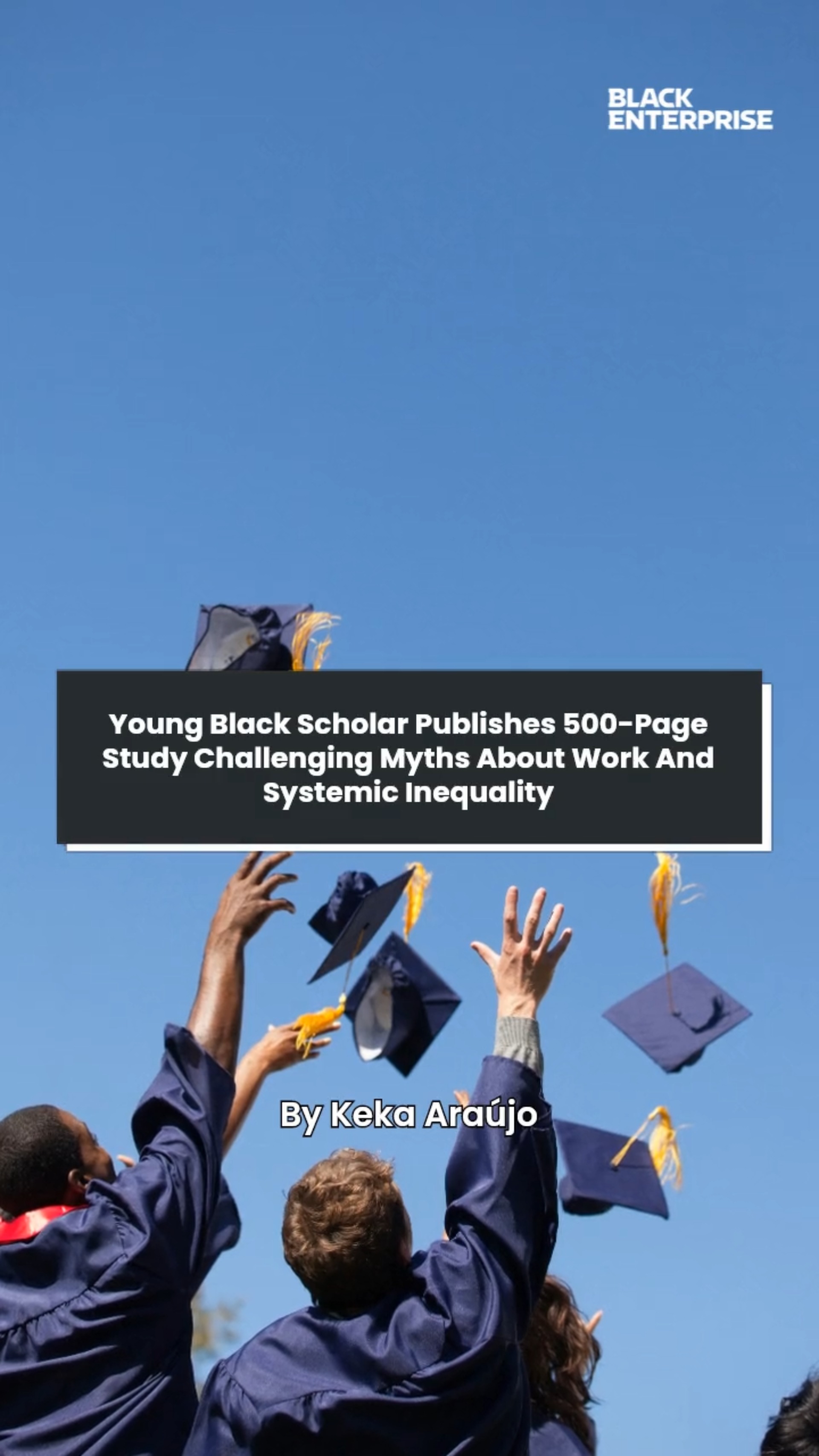 Young black scholar publishes 500-page study challenging myths about ...