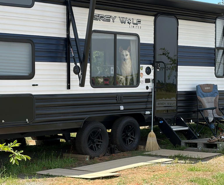 I live in a 200-square-foot camper on my parents' property. Instead of ...
