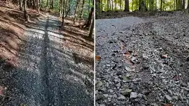 Single track nie nadaje się do bezpiecznej jazdy. Miasto oficjalnie ...