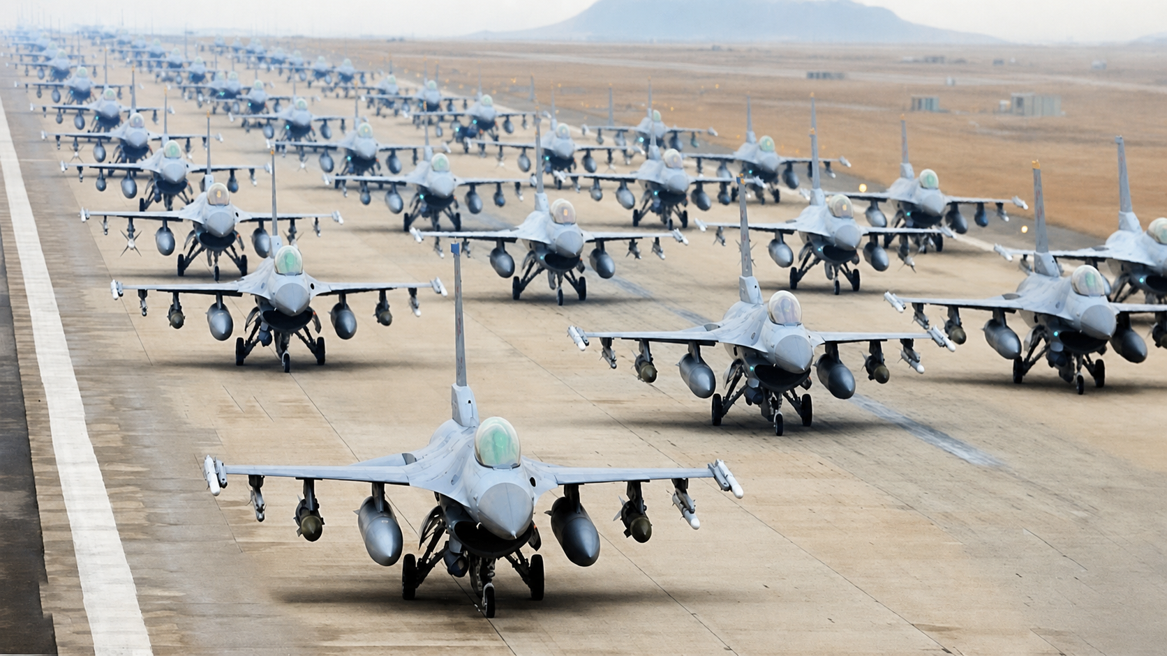 Package Q - The largest F-16 strike ever was supposed to break Baghdad
