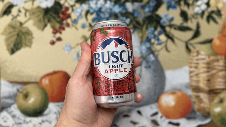 Review: Can't admit you love hard cider? Busch Light Apple's got ya ...