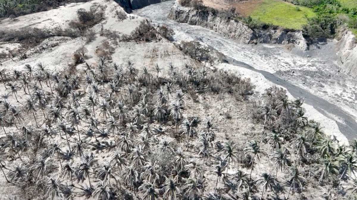 Area covered by ashfall in Albay 'around half the size' of QC — PhilSA