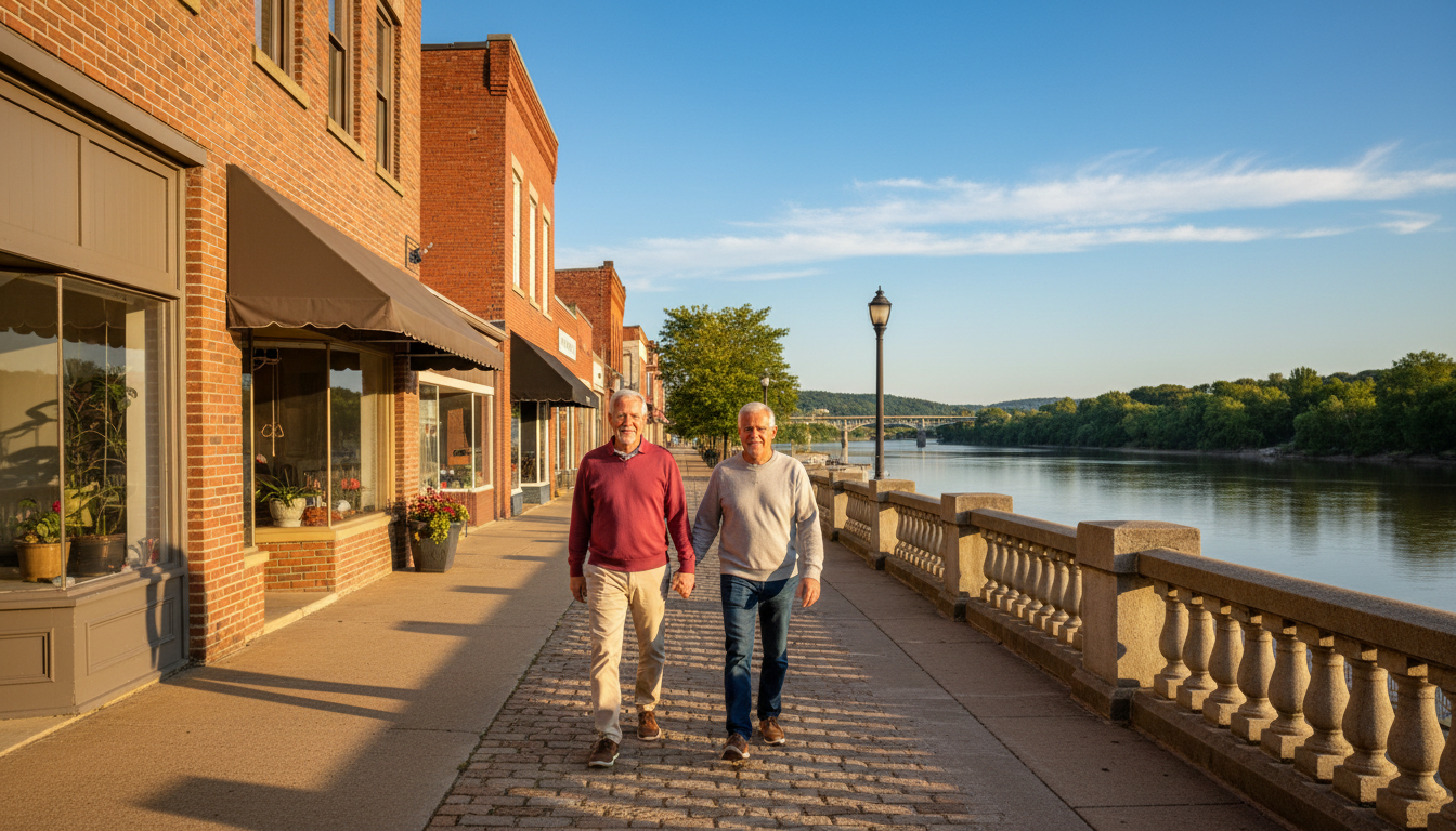 10 unexpected places retirees choose over the sunny south