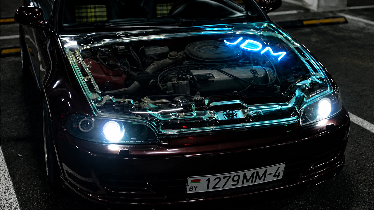 Transforming resin into a crystal clear transparent car part