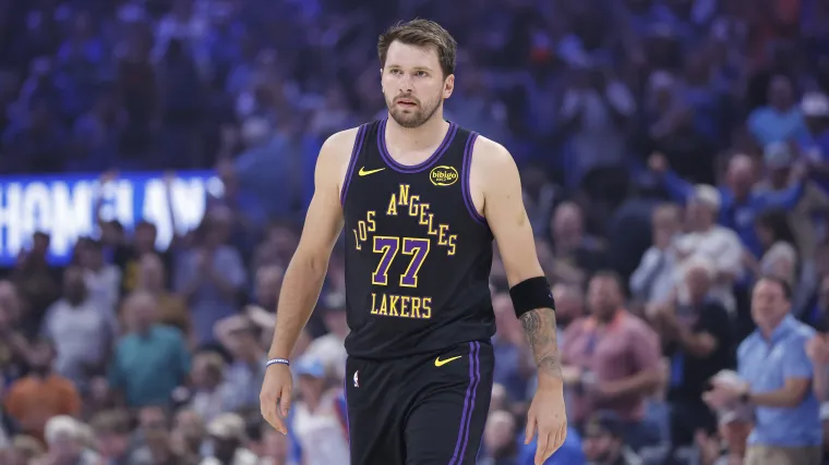 Lakers' Luka Doncic turns heads with new haircut