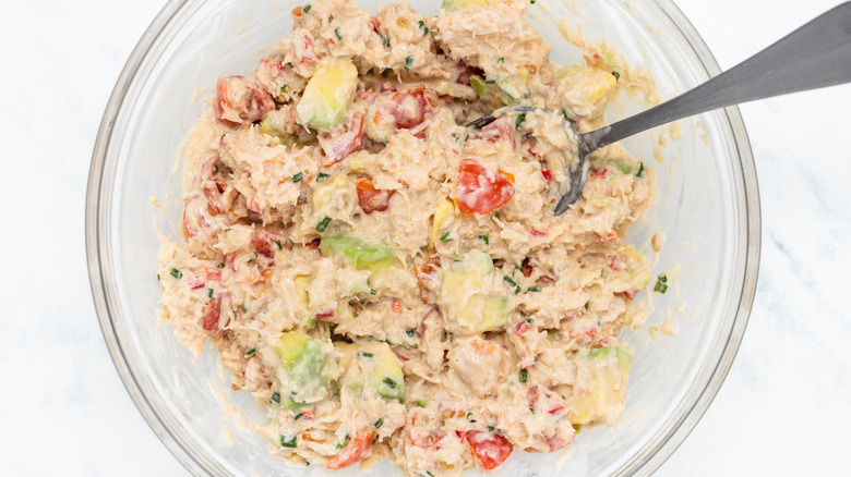 Avocado crab salad recipe