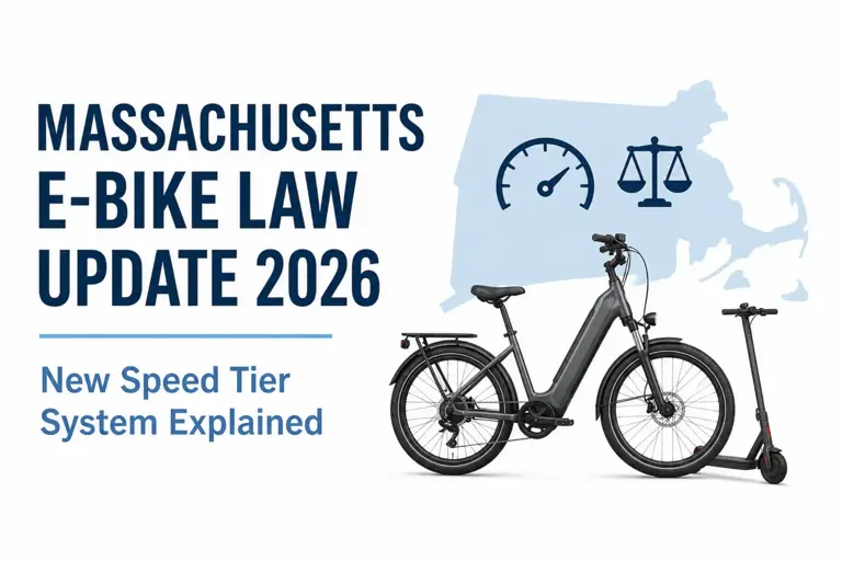 Massachusetts proposes new e-bike & scooter laws with speed-based tiers