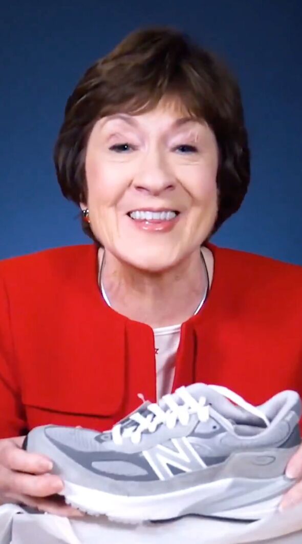 Susan Collins, 73, raises health concerns after shaking uncontrollably ...