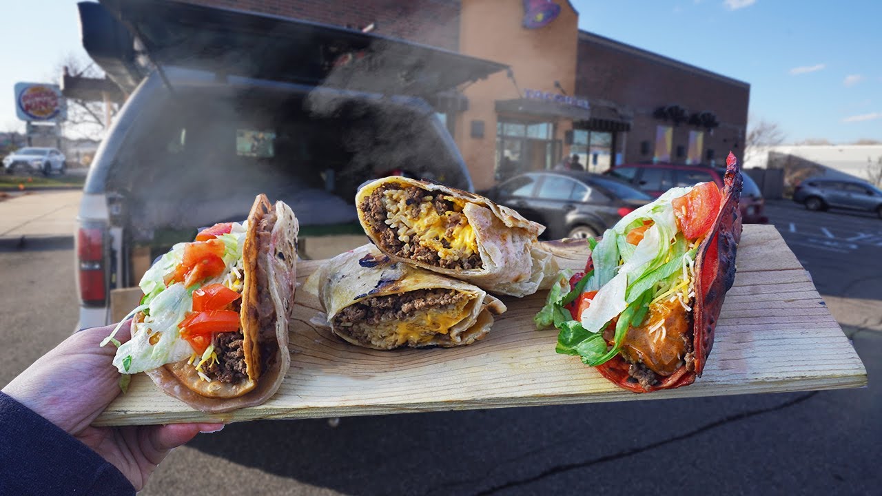 He cooked discontinued Taco Bell favorites in the chain’s parking lot