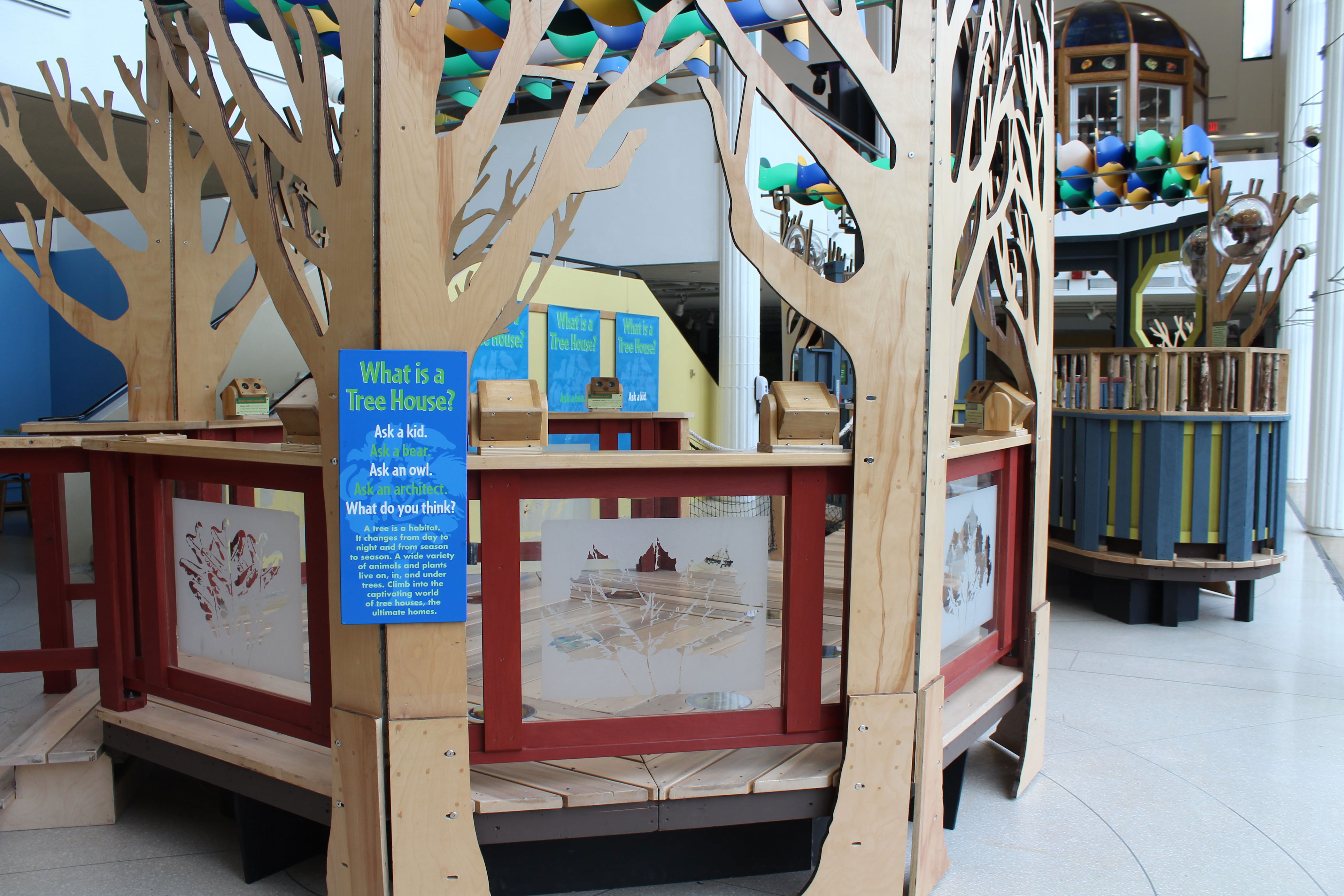 New treehouses exhibit opens at Discovery Center in Central Florida