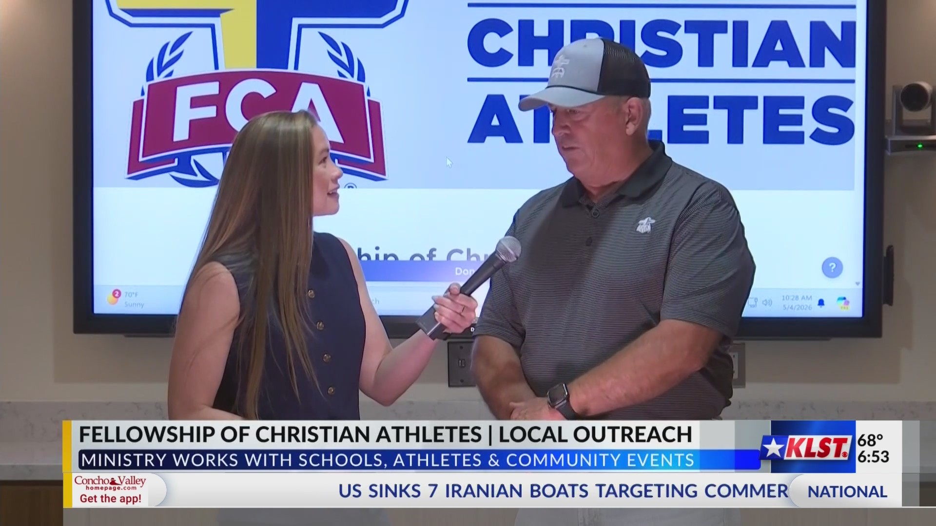 Fellowship of Christian Athletes participating in San Angelo Gives