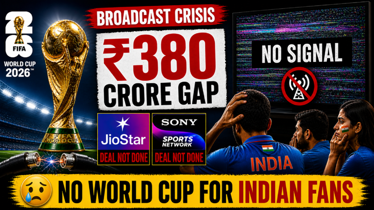 FIFA World Cup 2026: The $380 crore gap behind limbo over broadcasting ...