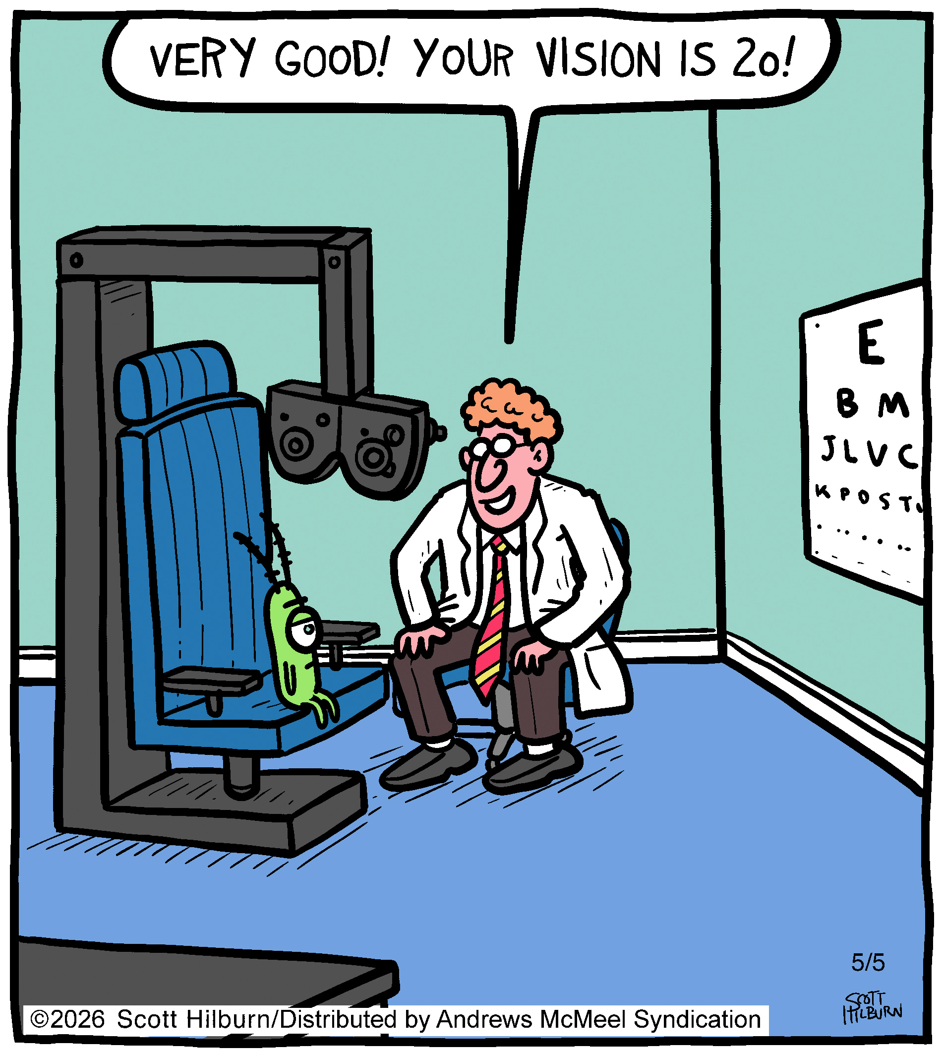 The Argyle Sweater by Scott Hilburn