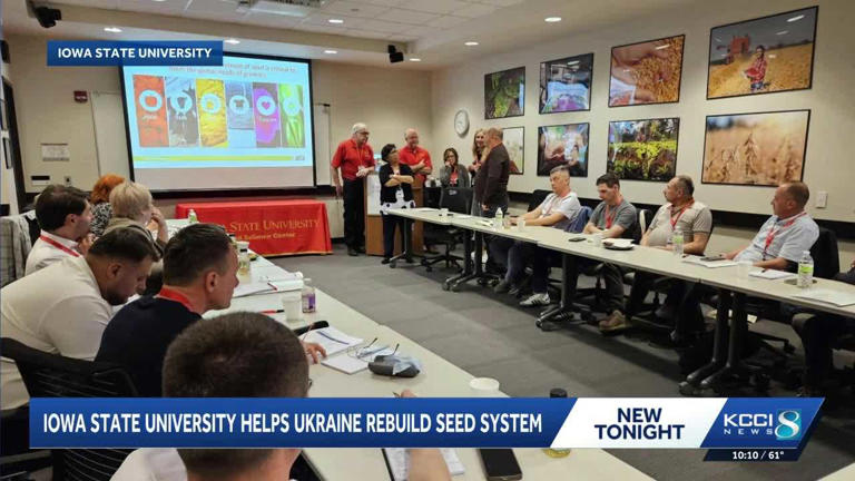 Iowa State University helps Ukraine rebuild seed system disrupted by war
